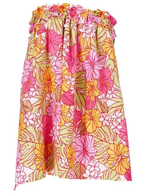 Hula Tube Top & Pa'u Set-Up / Hibiscus / Pink / G2189pi-hulaohana